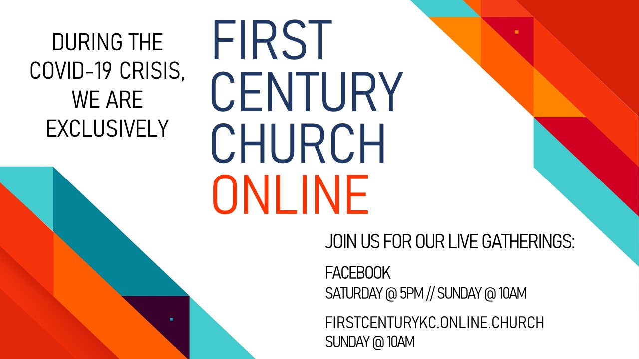Church Online – WEB TITLE SLIDE – First Century Church